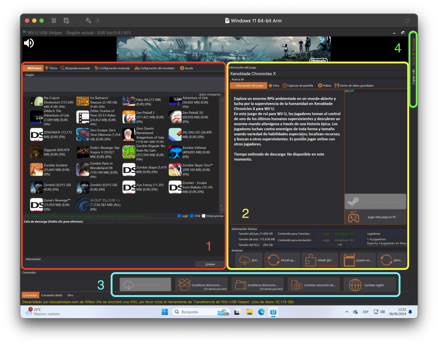 WiiU USB Helper: herramienta para juegos de 3DS, Wii y WiiU