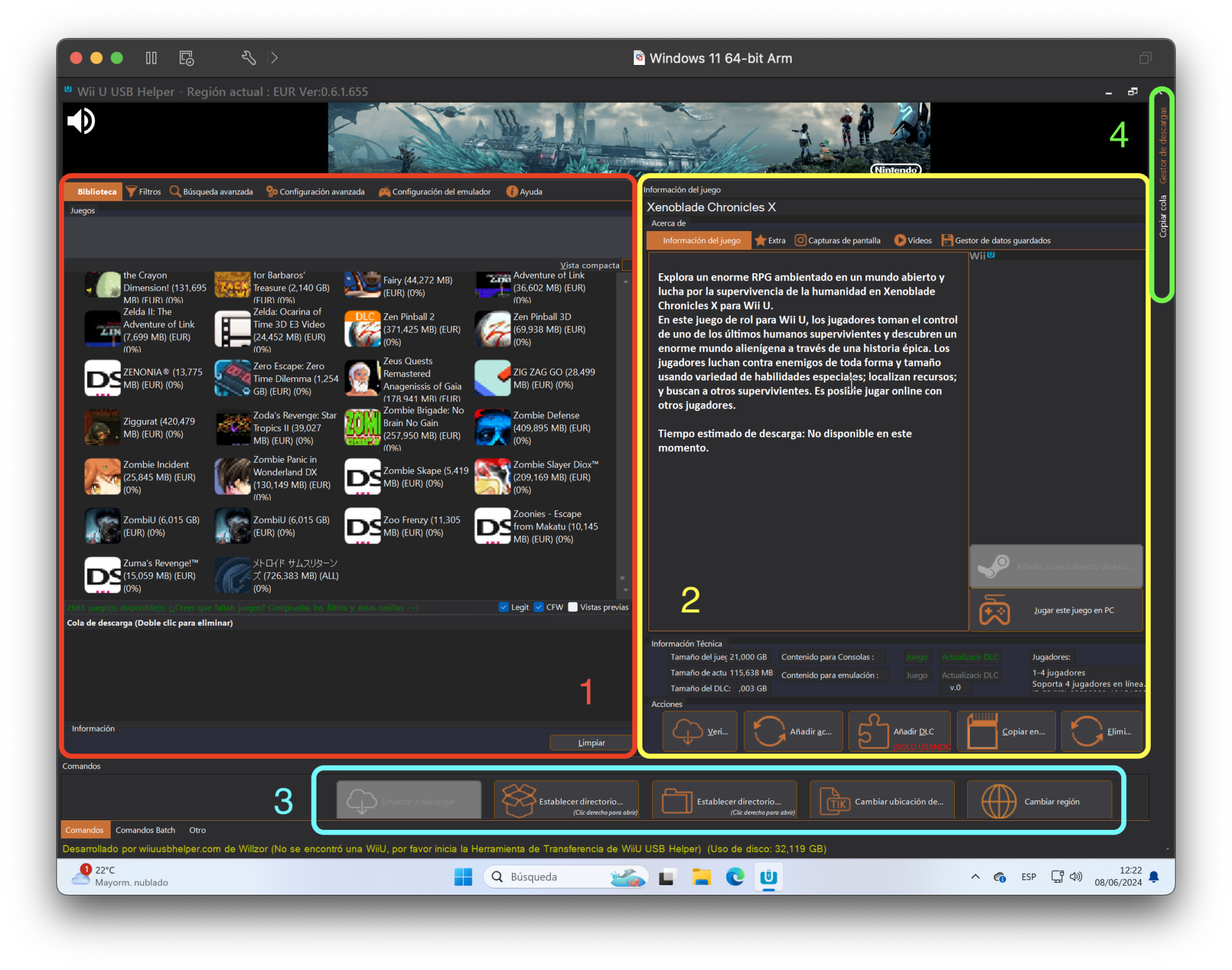 WiiU USB Helper: herramienta para juegos de 3DS, Wii y WiiU