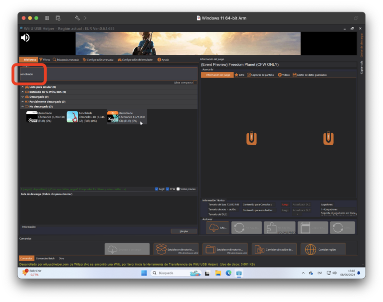 WiiU USB Helper: herramienta para juegos de 3DS, Wii y WiiU